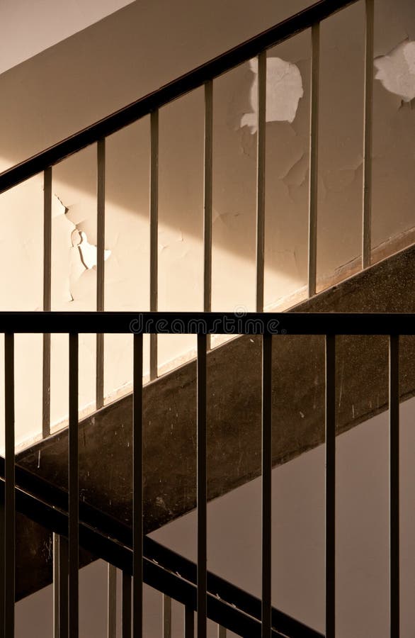 Handrail of Stairs stock image. Image of rail, shadow - 22562003