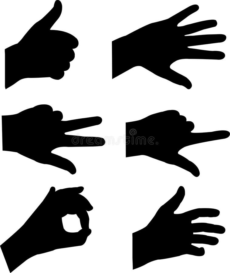 Hands Gestures. Pointing Hand Gesture, Women Hands and Hold in Hand ...