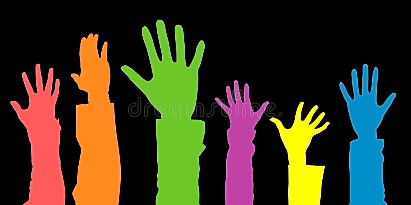 Student Raise Hands Stock Illustrations – 272 Student Raise Hands Stock ...