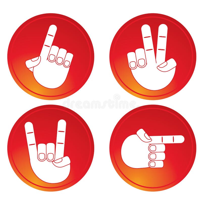 Hands stock vector. Illustration of finger, clever, hand - 37787267