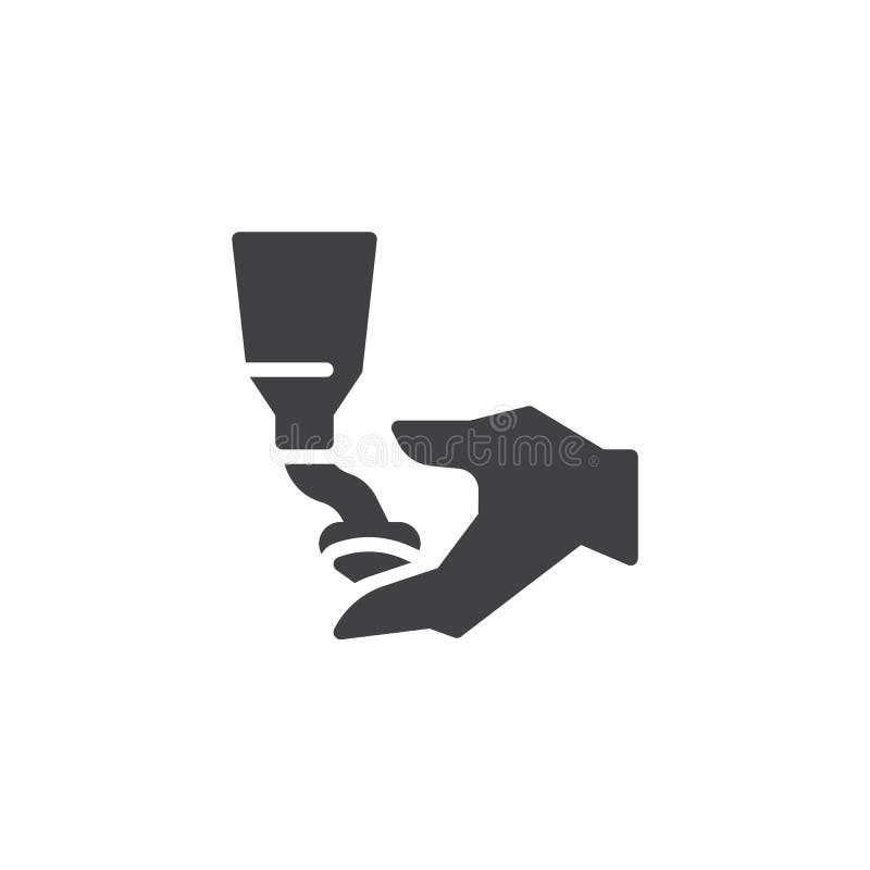 Applying Cream Hand Icon Stock Illustrations – 431 Applying Cream Hand ...