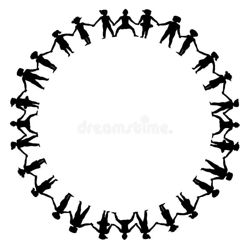 People Holding Hands Circle Stock Illustrations – 5,451 People Holding ...