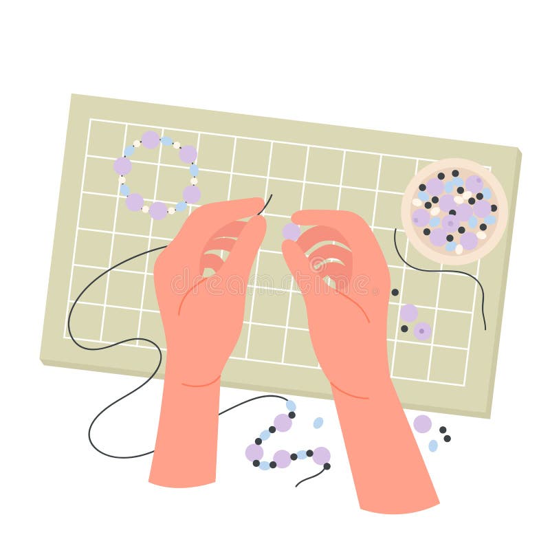 Hands art making stock vector. Illustration of craft - 255340924