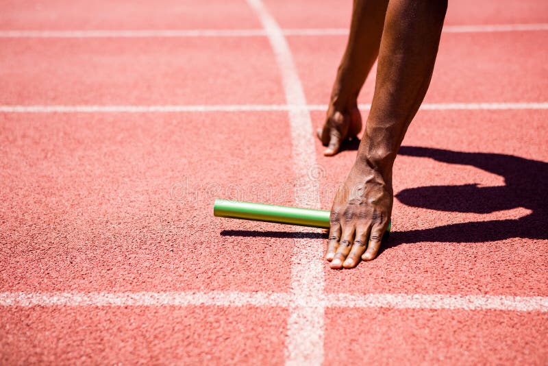 Hands Athlete Who Train To the Red Bars Stock Photo - Image of person ...
