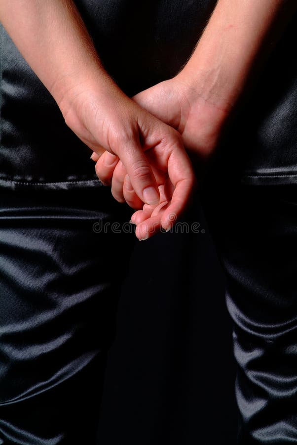 Hands on back stock photo. Image of enticement, contact - 2007704