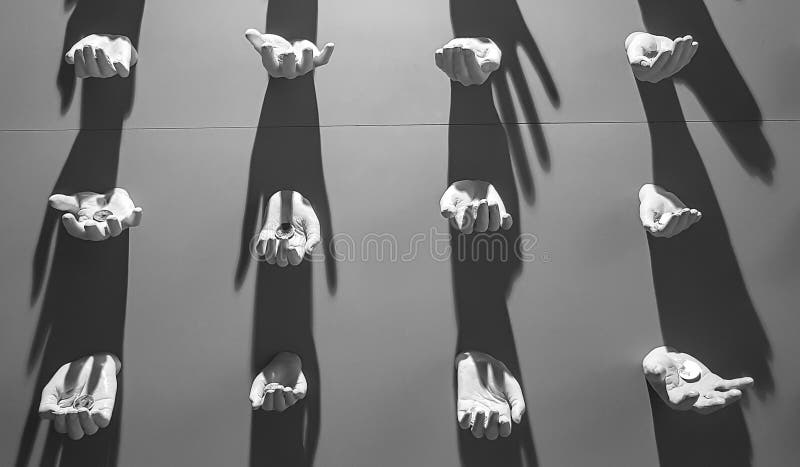 Hands beg sign stock image. Image of fashion, body, diversity - 138331119