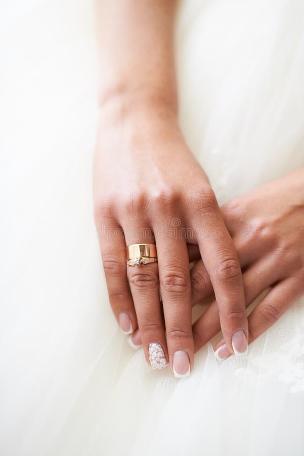 Hands of the bride stock image. Image of married, hand - 89995047