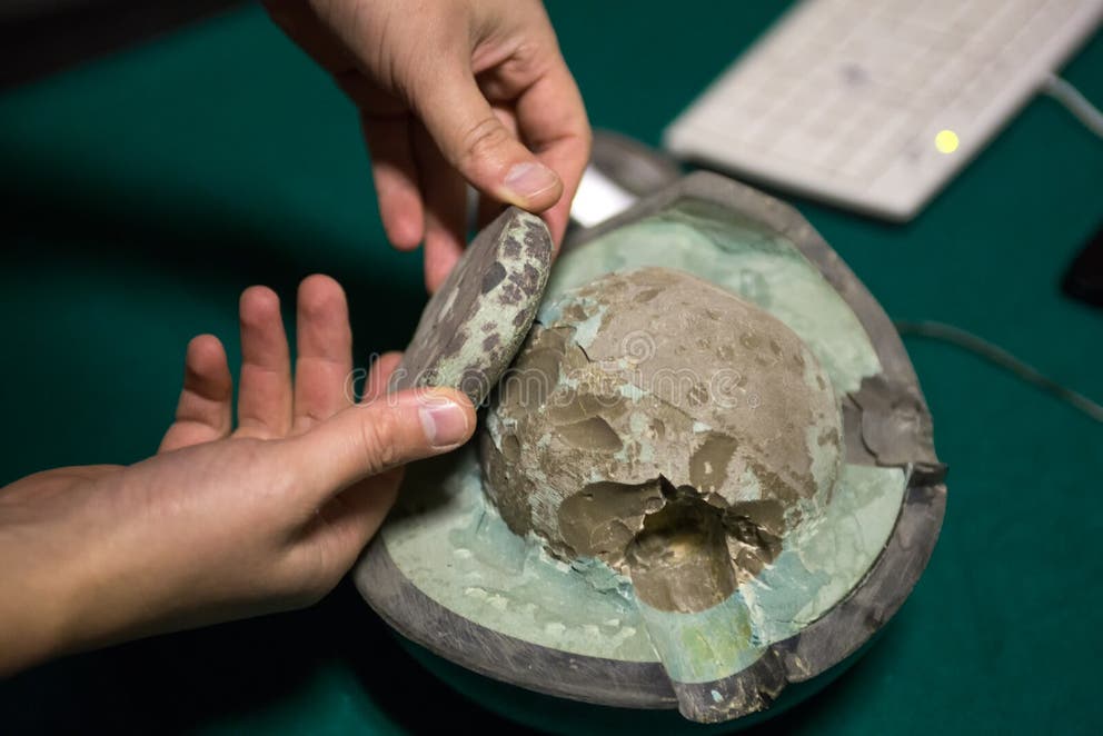 Hands with the Broken Bowling Ball Stock Image - Image of games ...