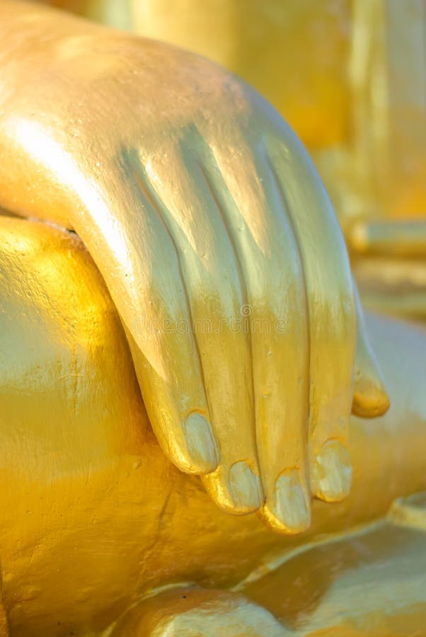 Hands of the buddha stock photo. Image of harmony, asian - 47858440