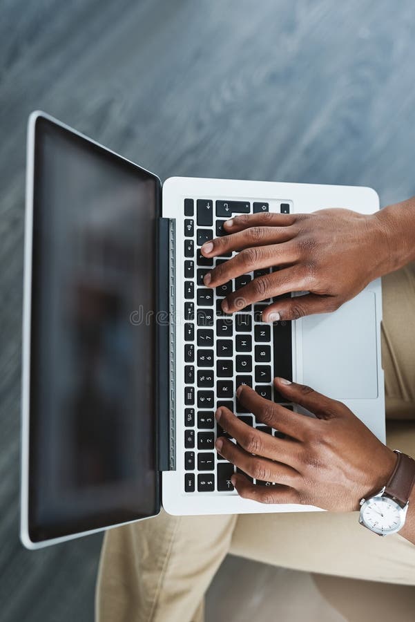 Hands, Business Man and Typing Code with Web Developer and Small ...