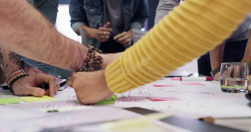 Planning, Meeting and Teamwork with Business People in Cafe for ...