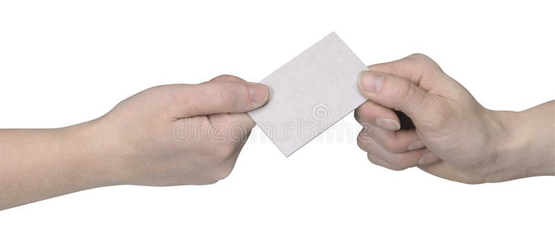Hands and Busuness Card Handover Stock Photo - Image of gesturing ...
