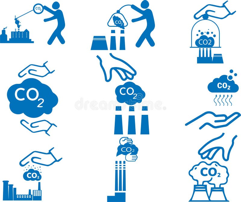Co2 Capture Icon Stock Illustrations – 418 Co2 Capture Icon Stock ...