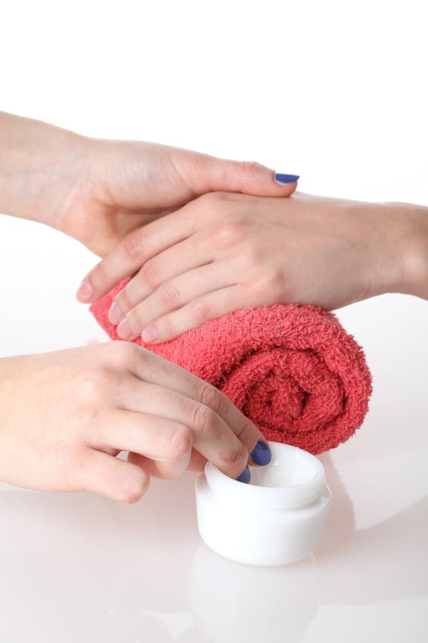 Hands applying soap stock image. Image of applying, bottle - 40563081