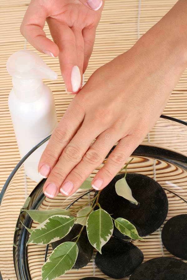 Hands care stock photo. Image of aroma, manicure, harmony - 4240300