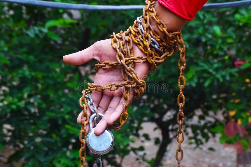 An Offender with Brass Knuckles Stock Image - Image of mask, attack ...