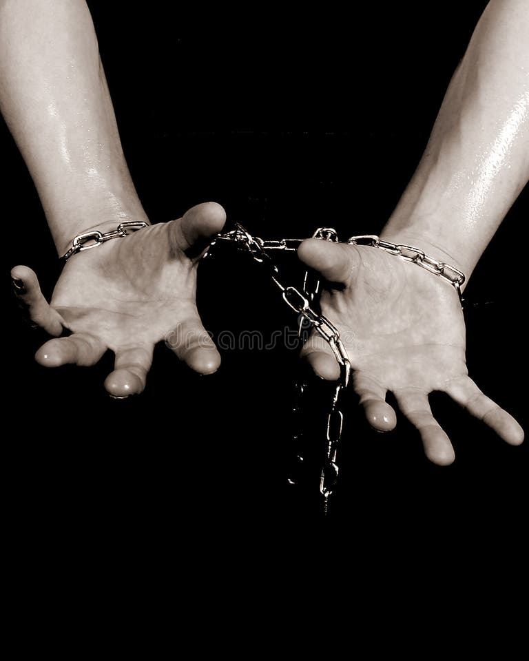 Man Hands Tied Up Chain Stock Photos - Free & Royalty-Free Stock Photos ...