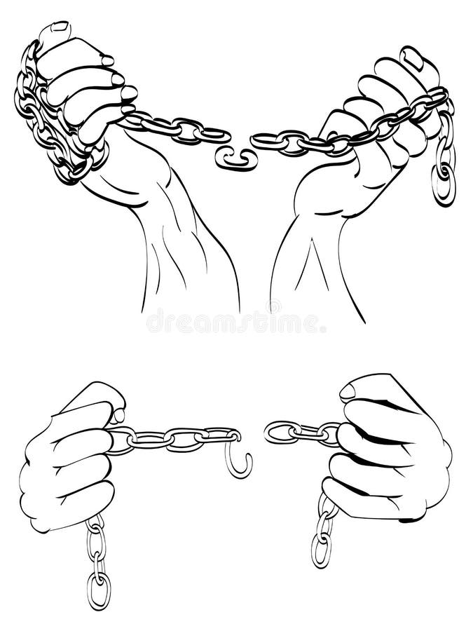 Hands Chains Stock Illustrations – 370 Hands Chains Stock Illustrations ...