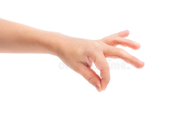 Hands of the Child Isolated Stock Image - Image of person, male: 86588223