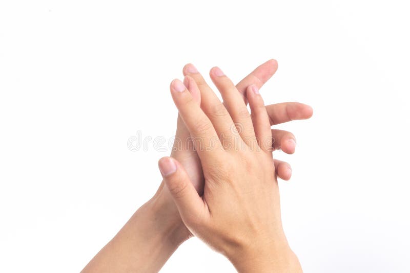 Hands clap stock photo. Image of greeting, businessman - 75953976