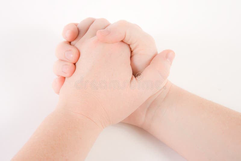 Hands Clasped Picture. Image: 6240237