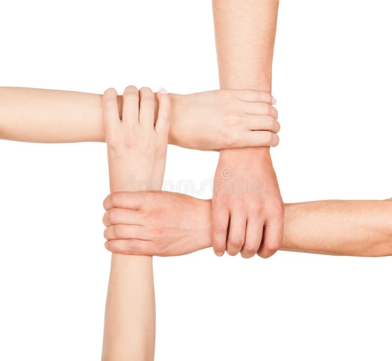 Hands Closed Hands Holding Each Other Unity Stock Photos - Free ...