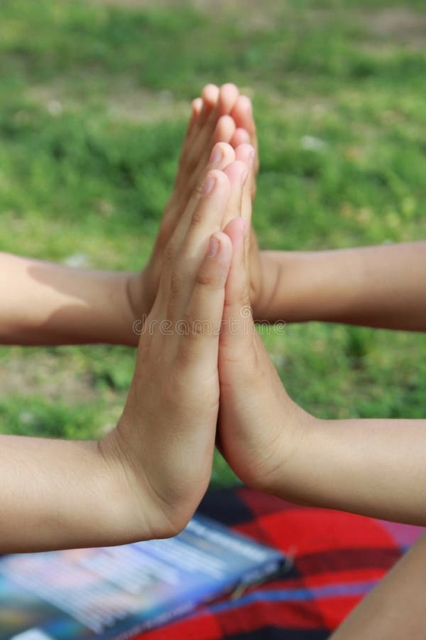 Hands stock image. Image of nature, together, happiness - 30730175