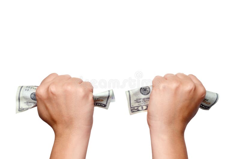 A Business Man with His Hands Tied Behind Hs Back Stock Photo - Image ...