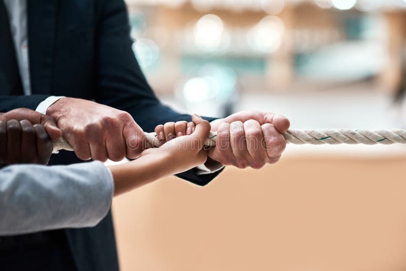Executive Hands Pulling Rope Stock Photos - Free & Royalty-Free Stock ...