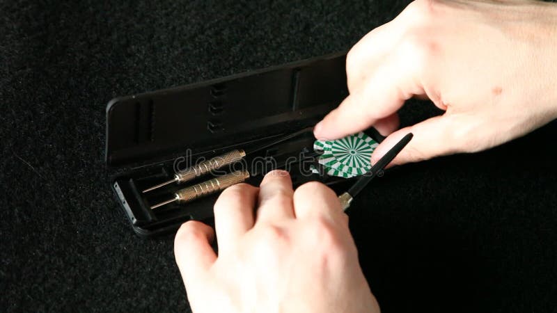 Hands Collect Arrows for Playing Darts Stock Footage - Video of barrel ...