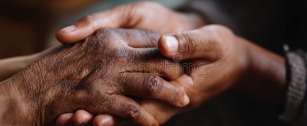 The Hands of Compassion Sharing a Moment of Connection and Support.AI ...