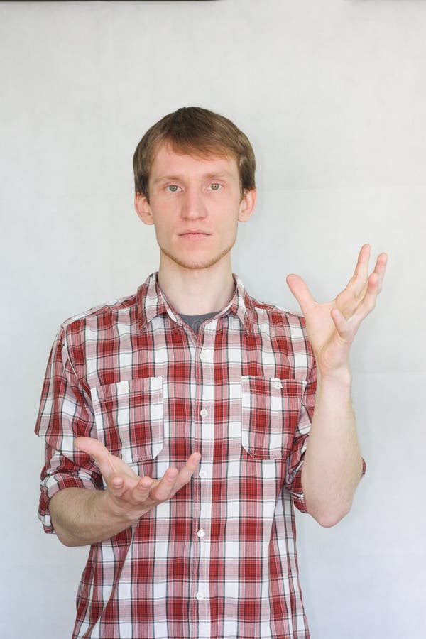 Hands concept. man stock image. Image of hand, happy - 110319039