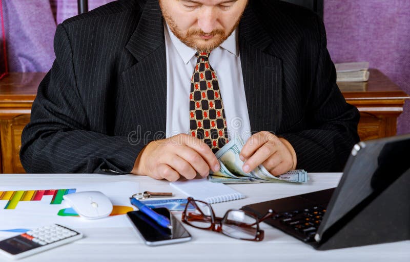 Hands Counting Us Dollar Bills Stock Image - Image of cash, hands ...
