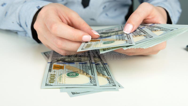 Hands counting money stock photo. Image of hands, bills - 92878084