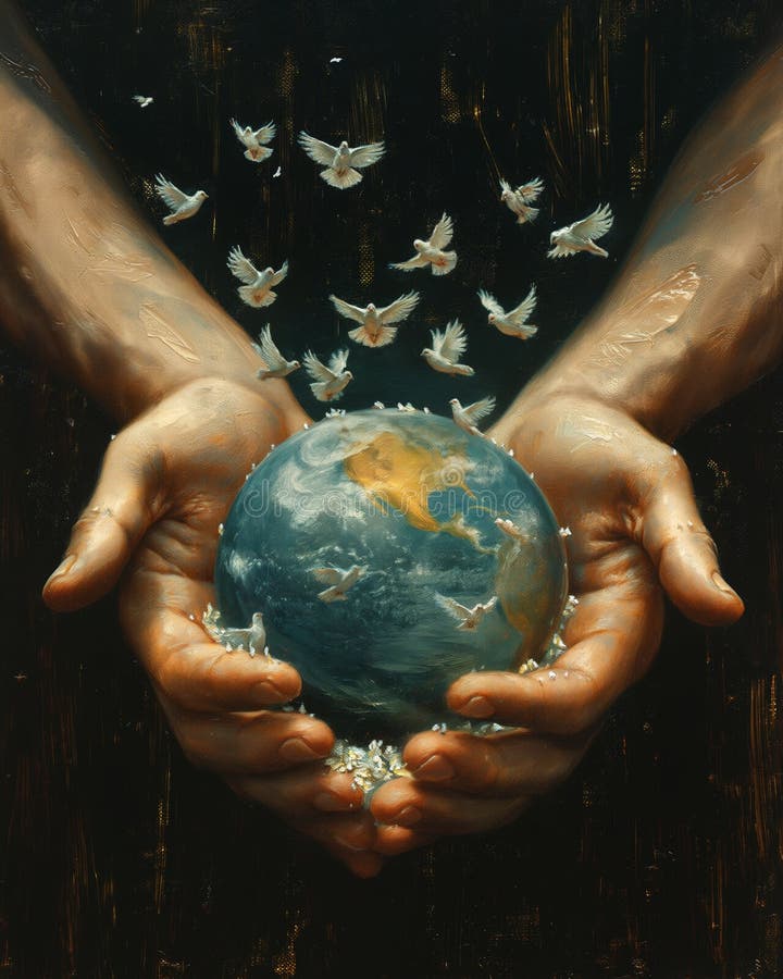 Doves Earth Stock Illustrations – 271 Doves Earth Stock Illustrations ...