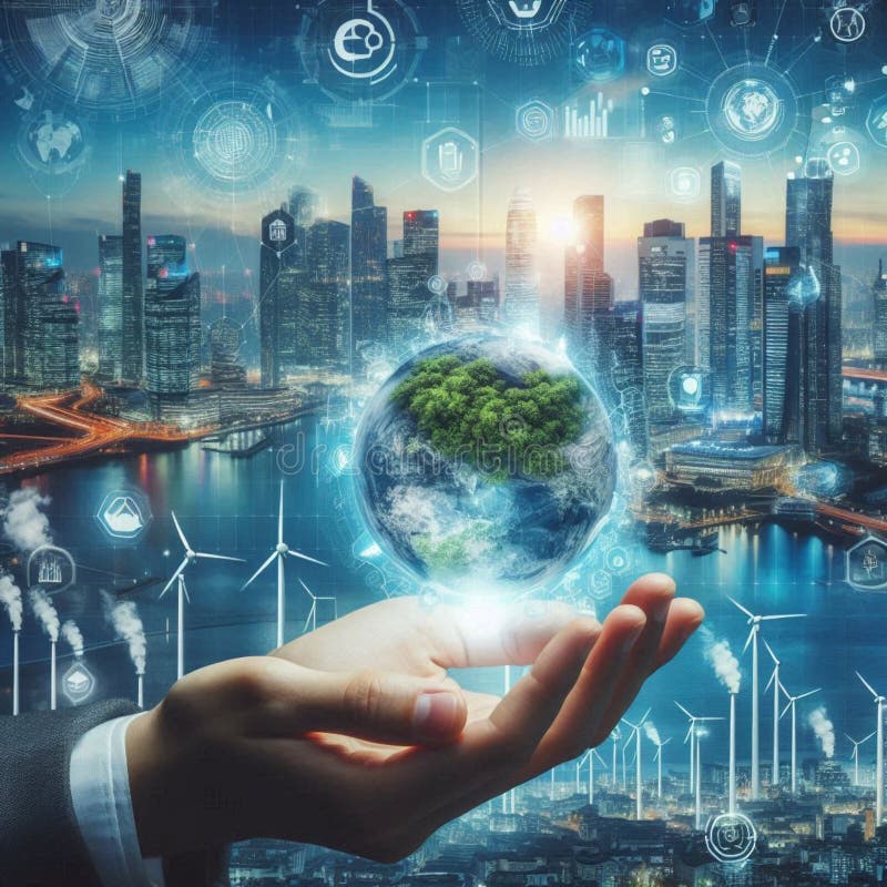 Depicting the Future of the World with a Focus on Reducing Carbon ...