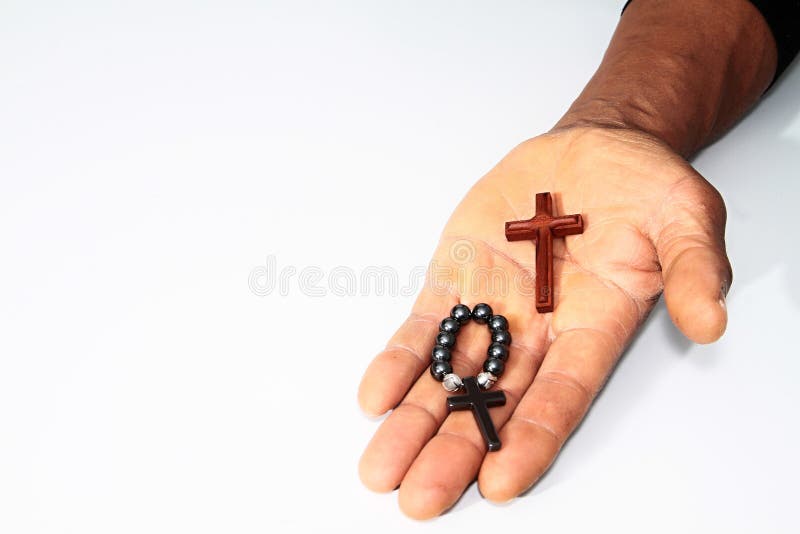Two hands cross isolated stock image. Image of person - 13238443