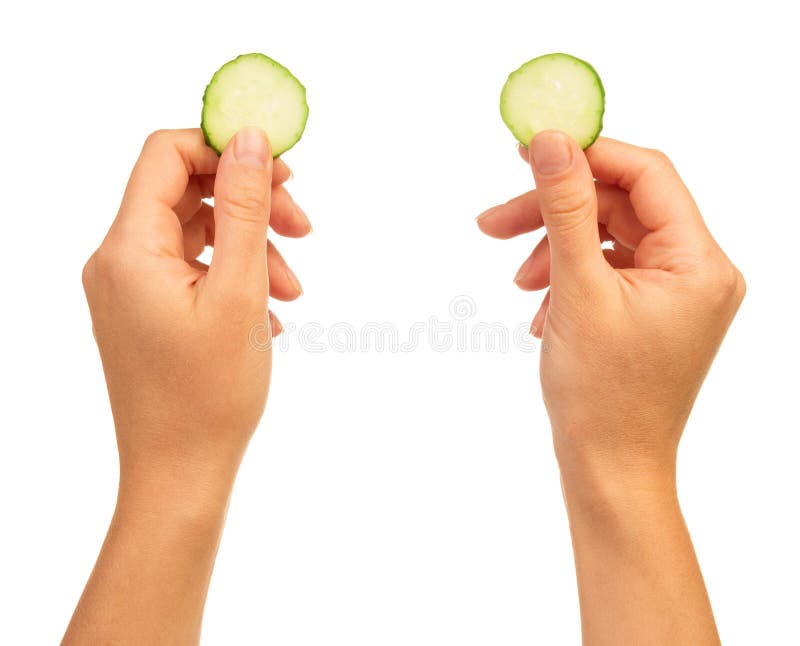 Hands with cucumber stock photo. Image of healthy, refreshment - 53965024