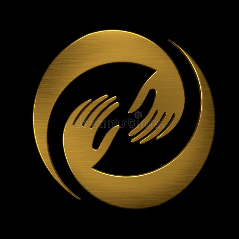 People Hands in Circle Logo Stock Vector - Illustration of logo ...