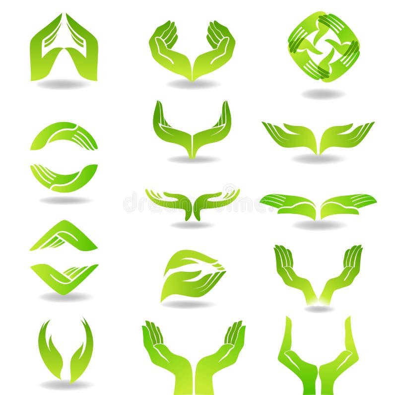 Hands design element stock vector. Illustration of greeting - 53156573