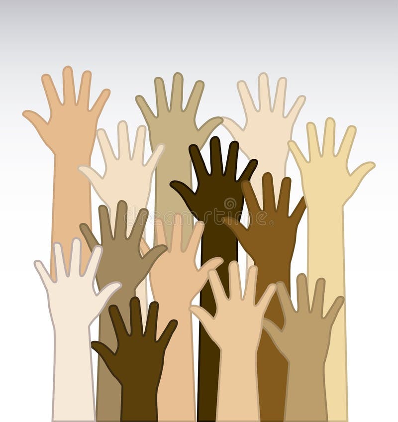 Participation Democracy Hands Stock Illustrations – 292 Participation ...