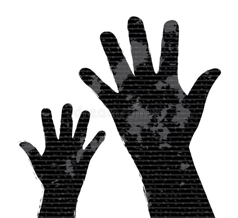 Contrast Hands Stock Illustrations – 476 Contrast Hands Stock ...