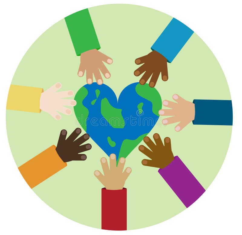 Hands Over Earth Globe Stock Illustrations – 262 Hands Over Earth Globe ...