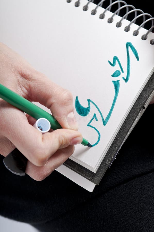 Hands drawing stock photo. Image of friends, fresh, colored - 16840038