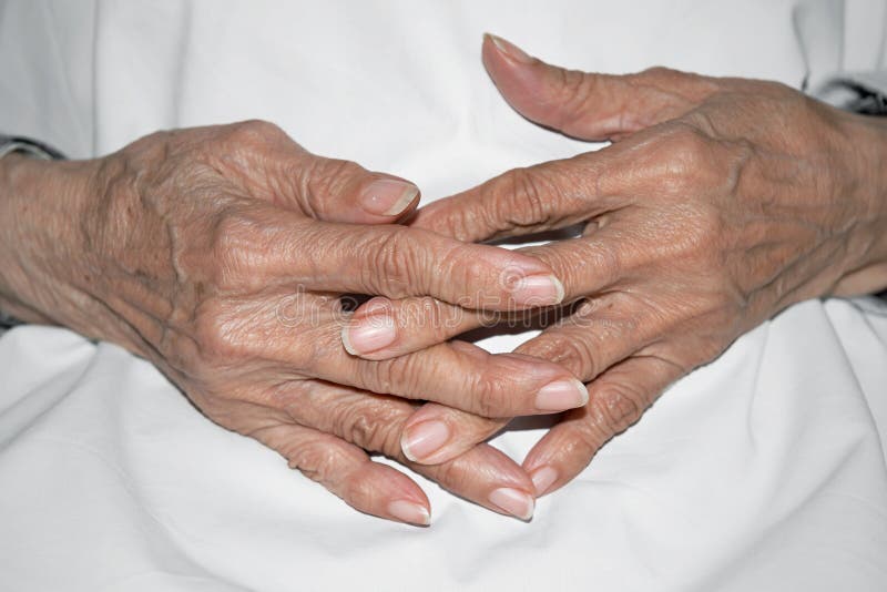Hands of elderly person stock photo. Image of retirement - 52509432