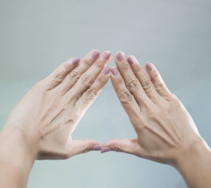 Hands and Fingers of the Person Woman Stock Photo - Image of care ...
