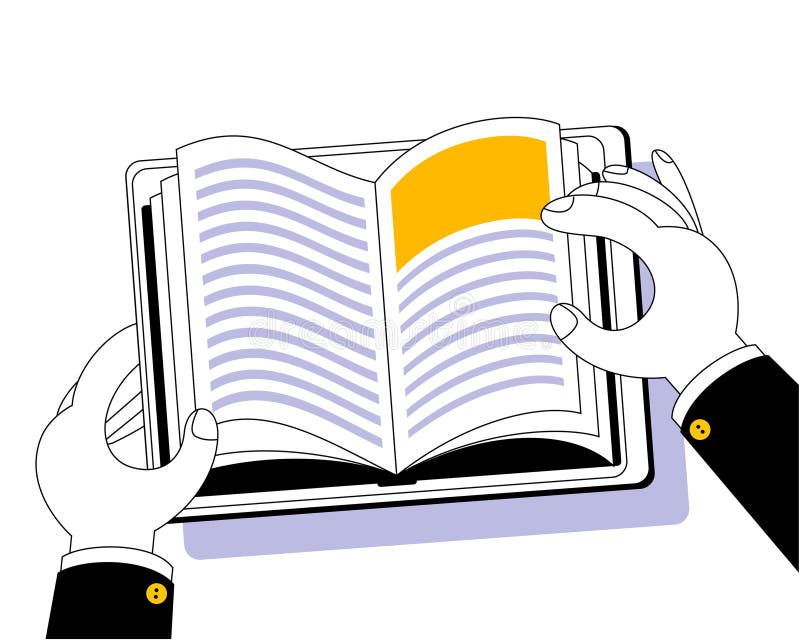 Flipping Book Stock Illustrations – 403 Flipping Book Stock ...