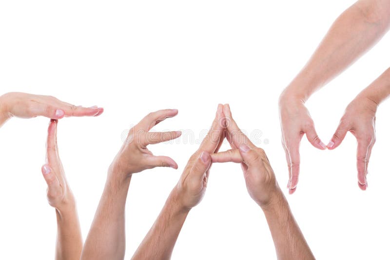 Hands Form the Word Hygiene Stock Image - Image of dirty, cleaner: 44382235