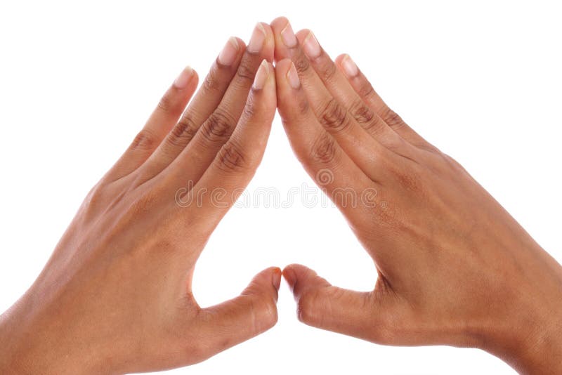 Hands Forming a Heart Shape Stock Image - Image of finger, health: 20966233