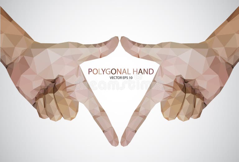 Hands Forming Triangle Stock Illustrations – 8 Hands Forming Triangle ...